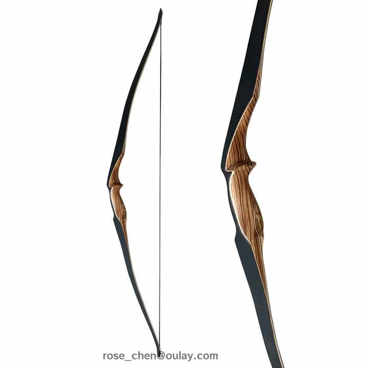 Laminated Hunting Bow Traditional Longbow Wooden Competition Outdoor ...