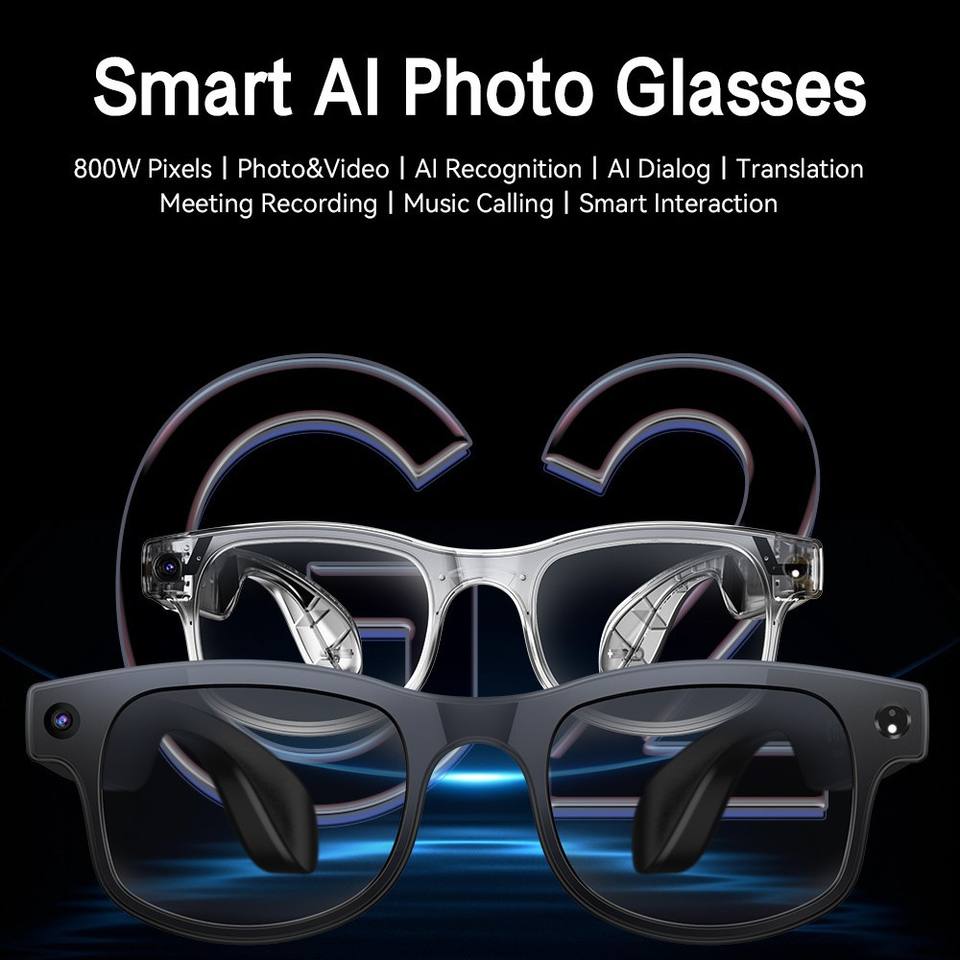 G2 Smart Glasses Camera 4K WiFi Translation IP67 Waterproof Touch ...