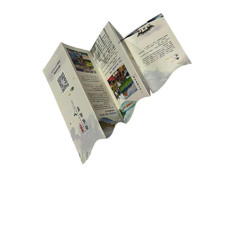 Customized Colorful Folding Cardboard Brochure and User Product ...
