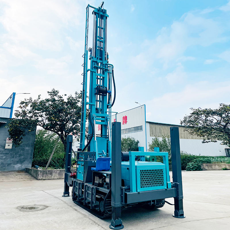 Compact Full Hydraulic Water Well Drilling Rig Suitable for Small-Scale ...