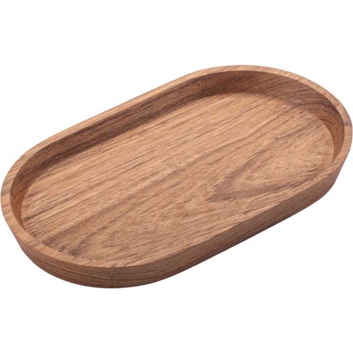 Factory Direct Modern Style Teak Wood Elegant Oval Storage Tray for ...
