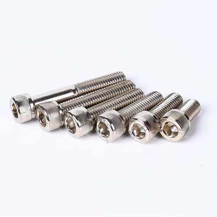 DIN912 allen bolt m6 SS 304 316 stainless steel hex socket screw gr8.8/ ...