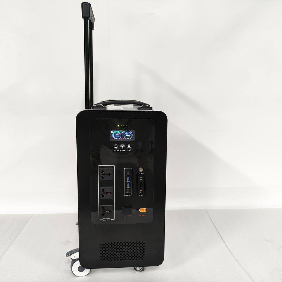 Portable 3000W Solar Power Station Generator with Lithium Ion Battery ...