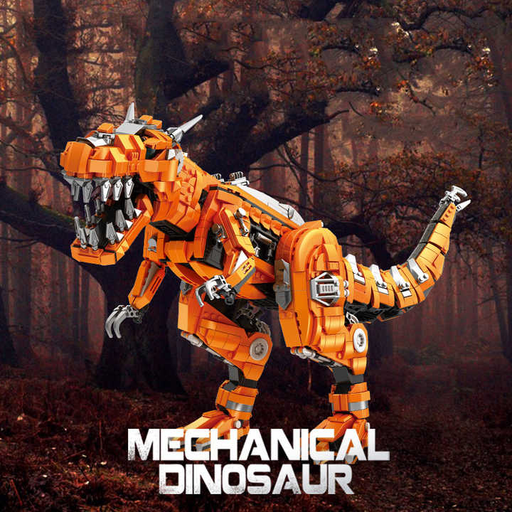 Technical Jurassic Park Dinosaur Tyrannosaurus Rex Building Blocks ...