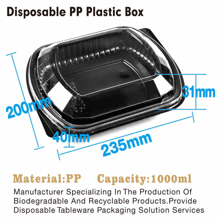 PP Plastic Disposable Food Container Food Box Takeaway| Alibaba.com