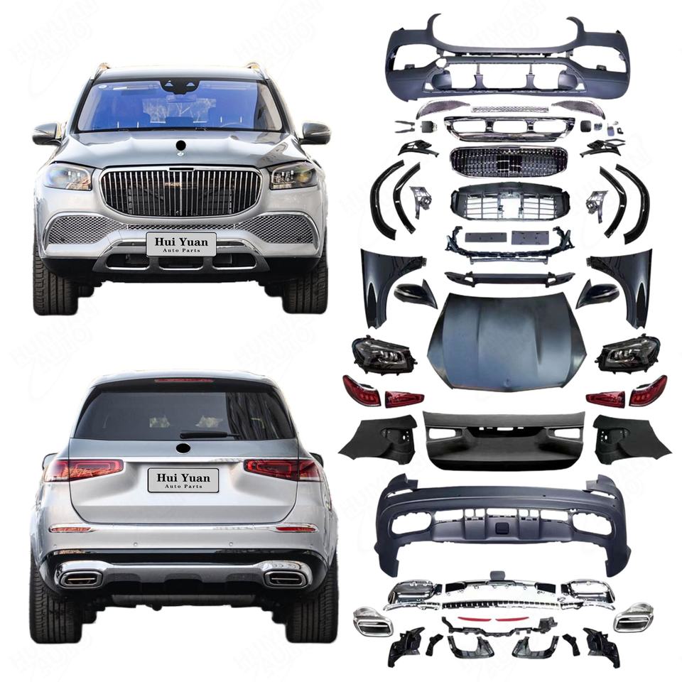 Auto Bumpers Parts Body Kit for Mercedes Benz GL Class X164 2006-2012 ...