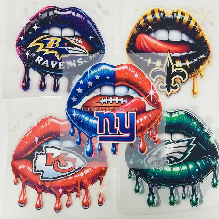 Wholesale NFL Team Apparel DTF Heat Transfer Stickers, OEM | Wholesale