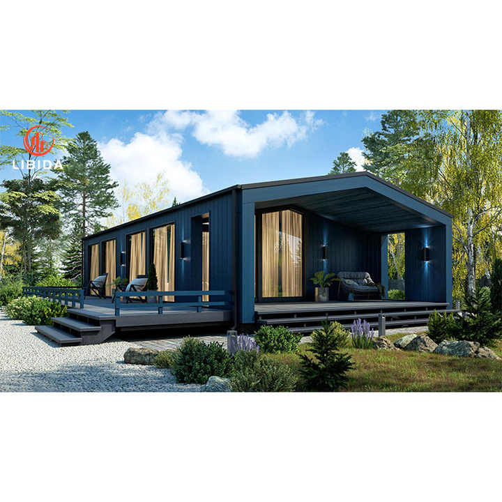 Easy Assembly Prefabricated Steel Structure Modern Prefab Light Steel ...