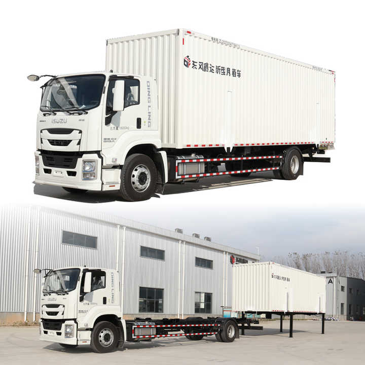 Next-Generation Masterpiece Isuzu 45cbm Demountable Body Van Cargo ...