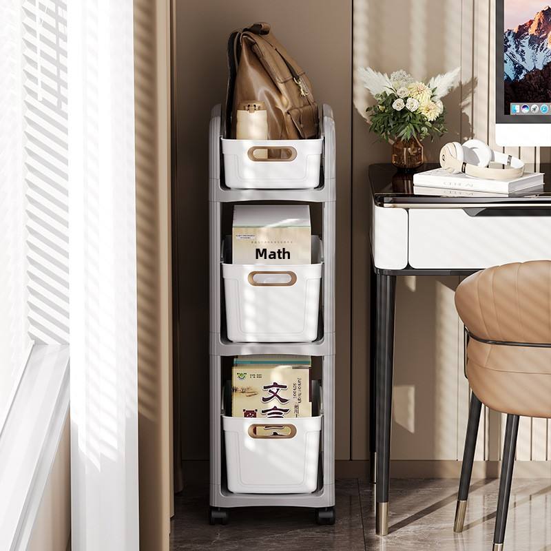 Space-saving, Multi-functional Storage Cart/cabinet for Home Office Use ...