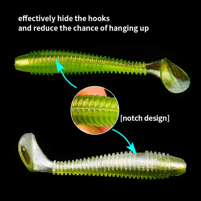 Best Shopping Deals Online Excellent quality 10PC Silicone bait Fishing ...