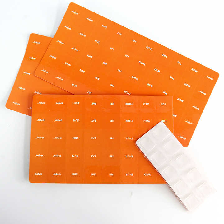 Custom High Quality Adhesive Medication Blister Tray Waterproof Label ...