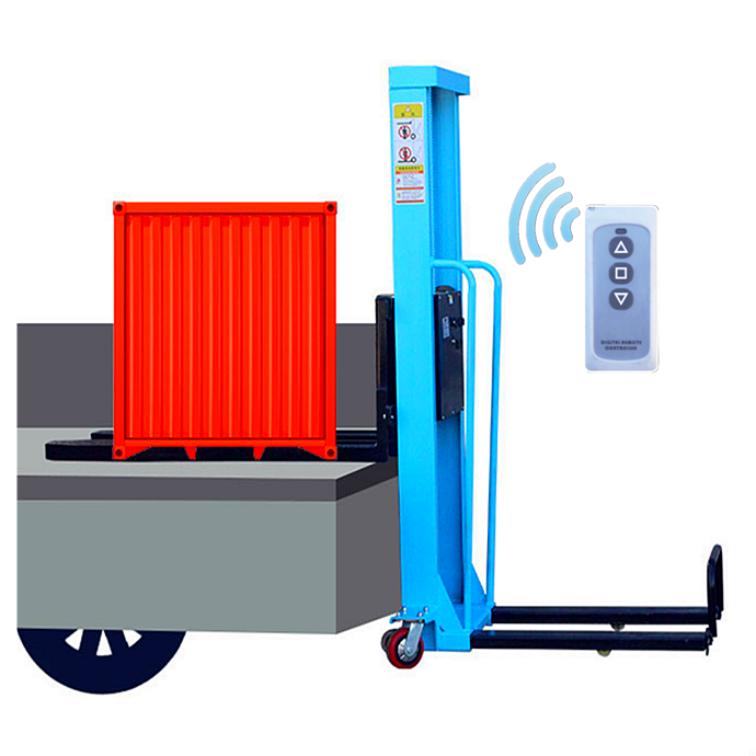 Climbing Electric Stacker 500kg - 1000kg Portable Forklift
