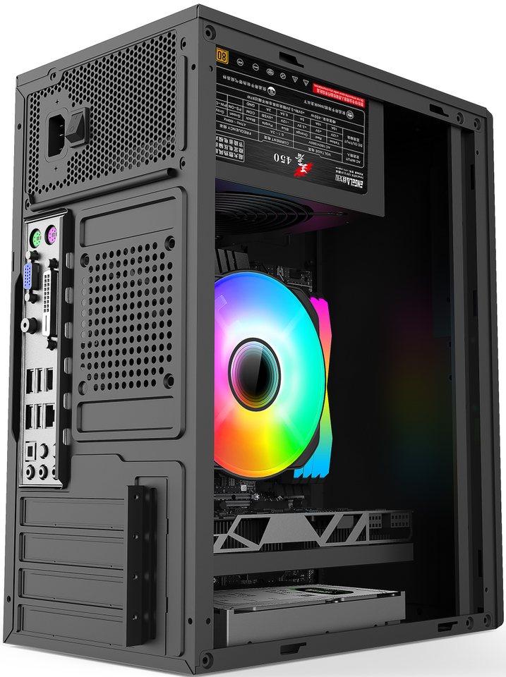 Micro ATX Pc Ooling Pc case Mid Tower Pc case Fans Reverse Full Tower E ...