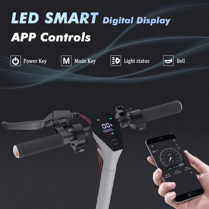 IENYRID M1 Foldable Adult E-Scooter - 500W Power & Smart Features