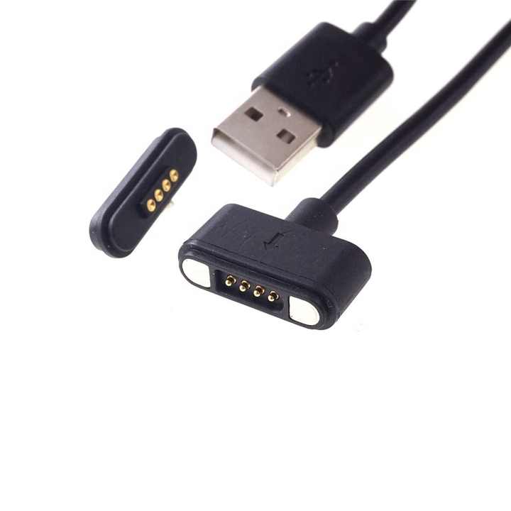 T Shape USB Male to Spring Loaded Pogopin Female Connector