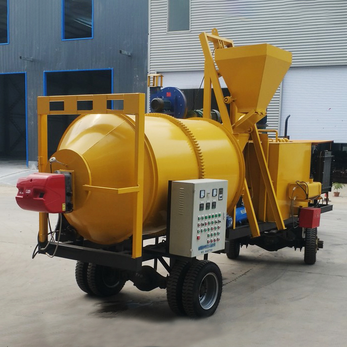 Jinwang small mobile asphalt mixer road construction machinery concrete ...