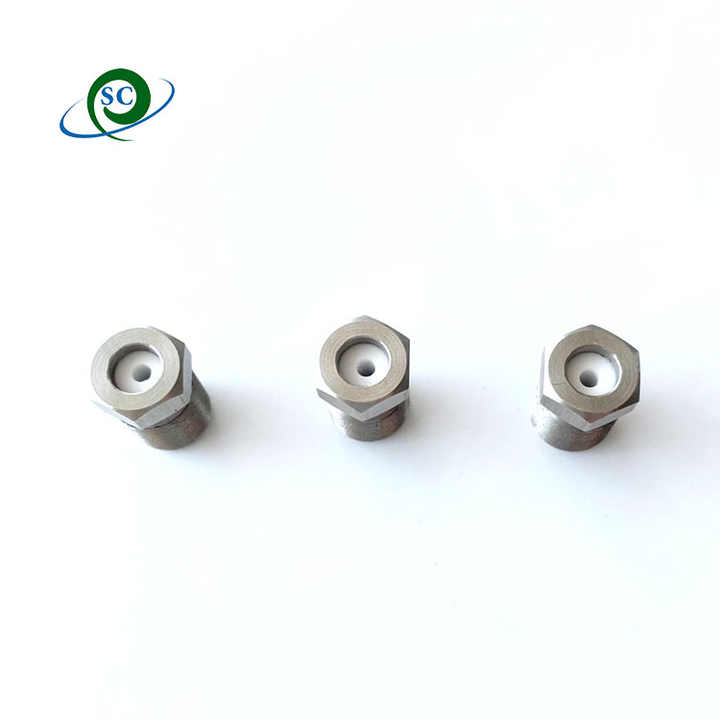 New 0 Degree Water Column Nozzle Stainless Steel Ceramic Core Linear ...