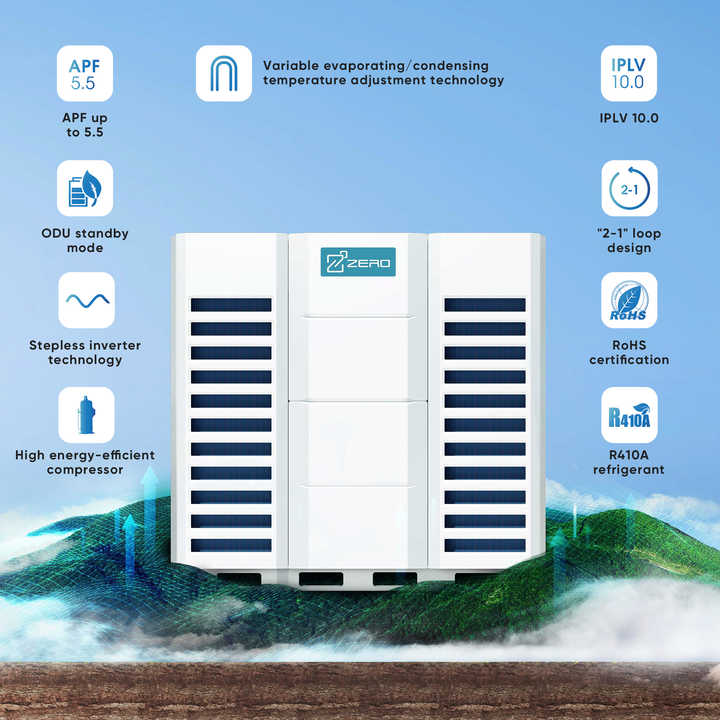 ZERO R410A Intelligent Multi VRV VRF System Air Conditioner VRV AC ...