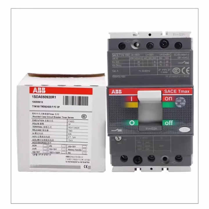 China abb Mccb Circuit Breaker Original XT2H 160 TMA 100-1000 3p F F 100 AMP 4Phase 1SDA067602R1 ...