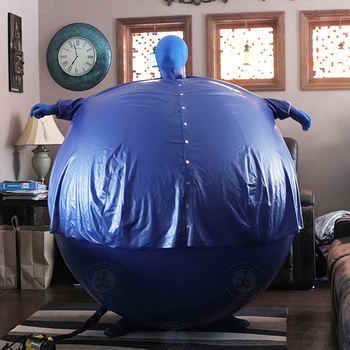 Blueberry PVC Toy Suit - Wearable Inflatable Advertising