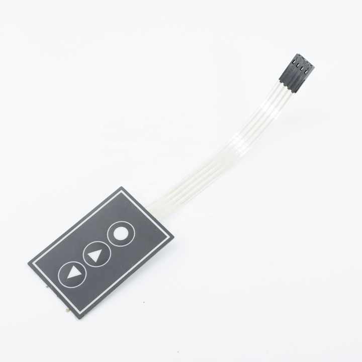 Membrane Switch 1*3 Keys Matrix - Customizable Control Panel