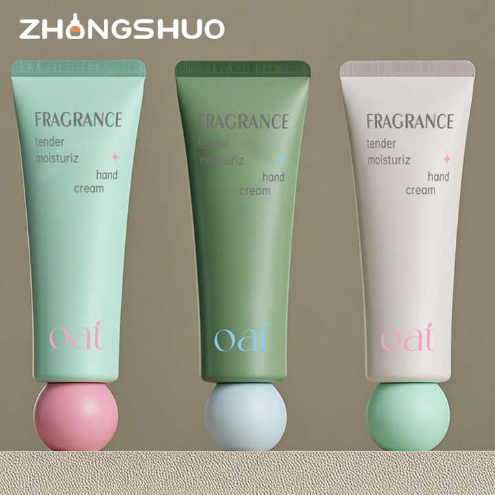 Custom Luxury Empty Hand Cream Tubes with Ball Shape Cap