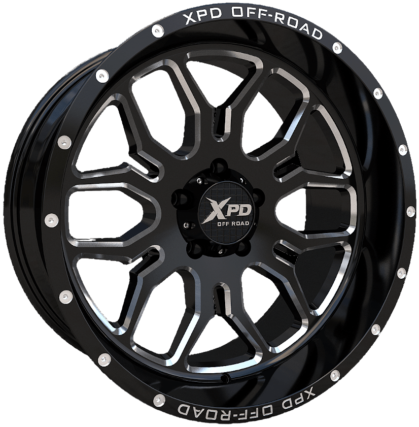 XPD off-Road 4x4 Truck Wheels SUV Rims - Durable & Stylish