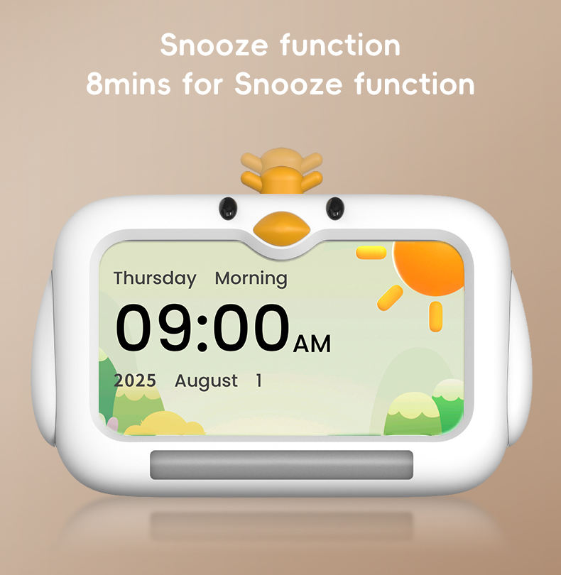 2025 Digital Electronic Sleep Training Alarm Clock for Kids Soft LED ...