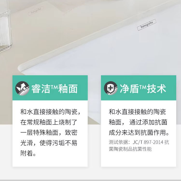 Hansgrohe MellowTide Q Under Counter Basin 550/350 Without Tap Hole ...