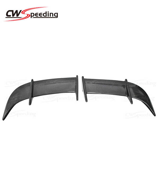 Kt Style Carbon Fiber Rear Spoiler Rear Wing For Vw Golf 6 Gti R20 Mk6 ...
