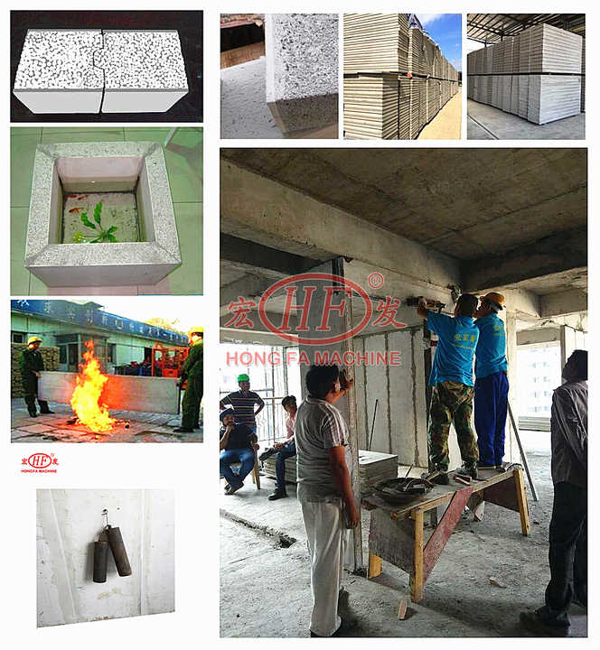 Eps Cement Sandwich Wall Panel Machine for Precast Concrete Panels ...