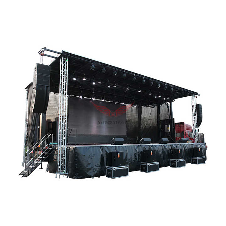 Mobile Stage Trailers - Pro Sound & Light Systems