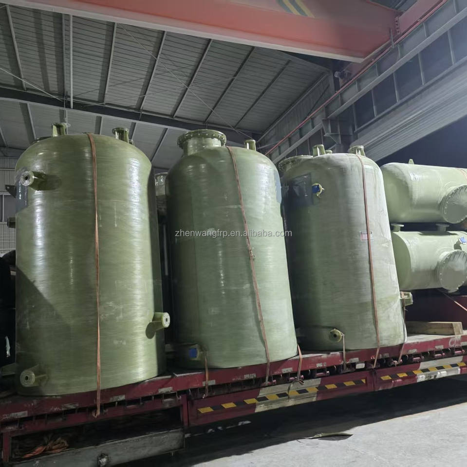 Vertical FRP Chemical Storage tank with Anti-overflow Device - Safe ...
