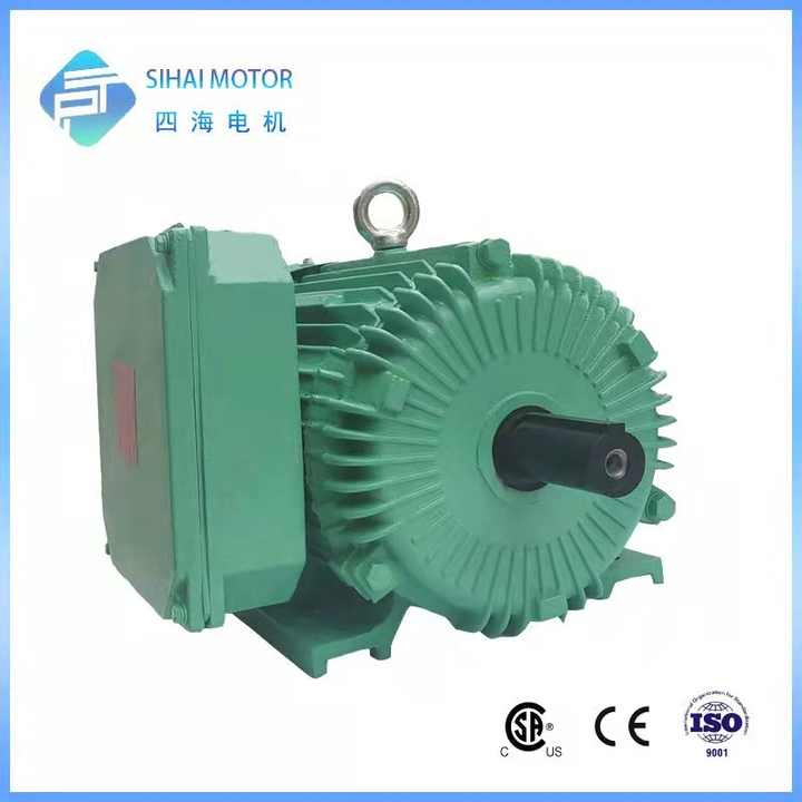 Farm Duty Motor Single Phase 10HP 215T 1200RPM 6 Poles 230/460V Ac High ...