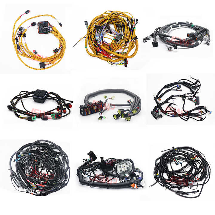 342-2990 CAT Excavator parts external wiring harness chassis wiring ...
