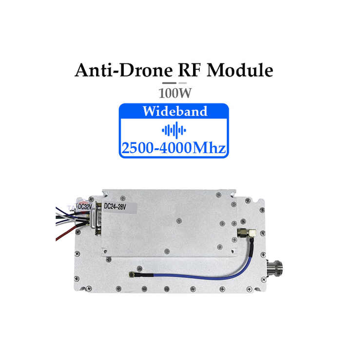 2500-4000mhz 100W Dual-Function Amplifier for Drone Counter