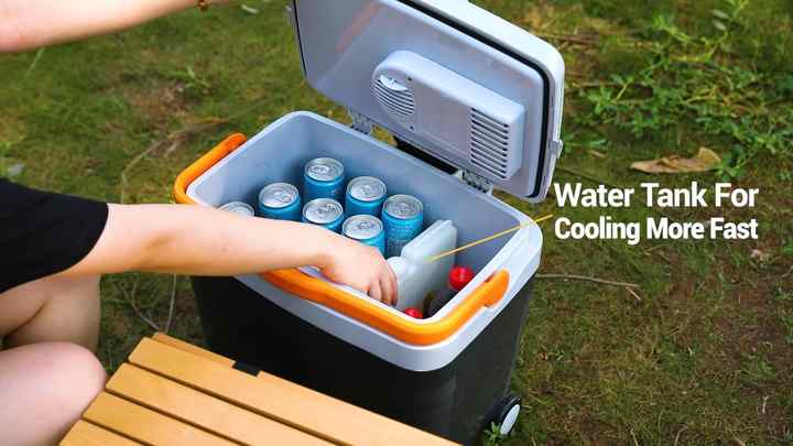12V 28L Portable Car Fridge Freezer Cooler Warmer for Travel