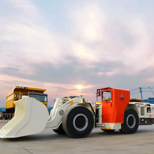 Electric Rock Loader Compact Utility Loader LHD - 2 Yardas