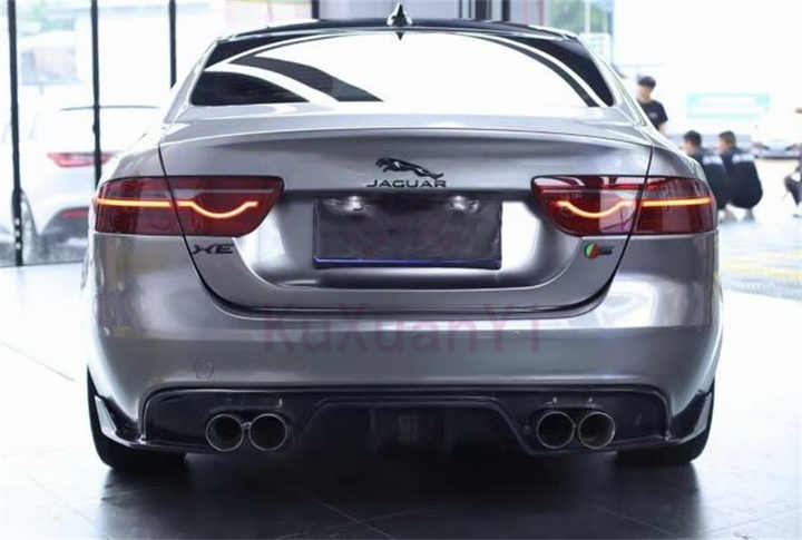 Jaguar XE Carbon Fiber Body Kit with Front Spoiler & Rear Diffuser ODM