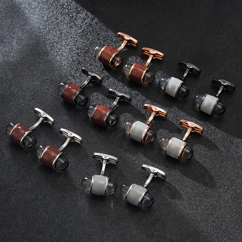 New in 2025 High Quality Cufflinks for Men Classic Oval Premium Design ...