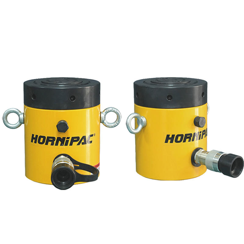 HORNIPAC CLL1004 Load Return Single Acting Locknut Cylinder Jack 100Ton ...