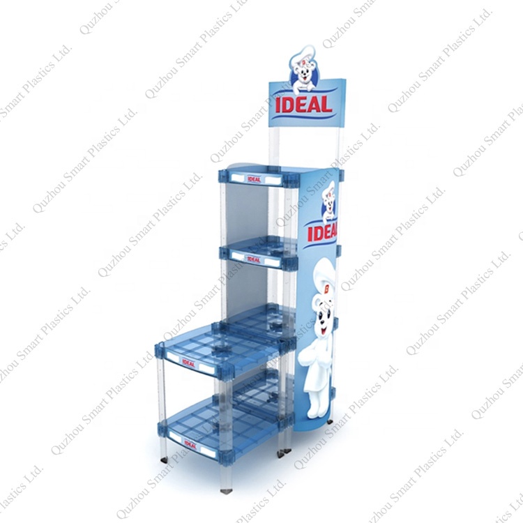 Durable Cadbury Display Stands - Modern Design, Metal Frame