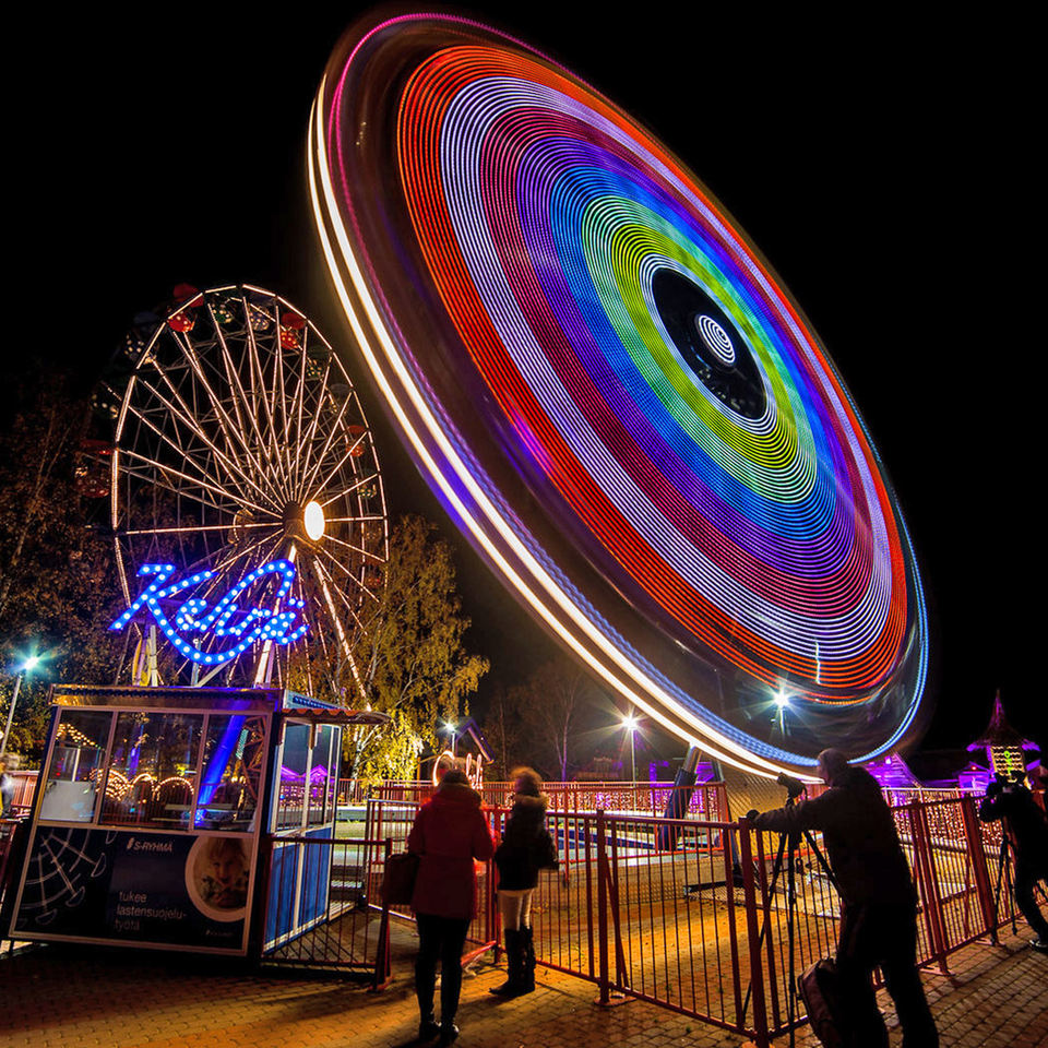 Colorful Swing Ferris Wheel Amusement Park Thrill Ride for Outdoor ...