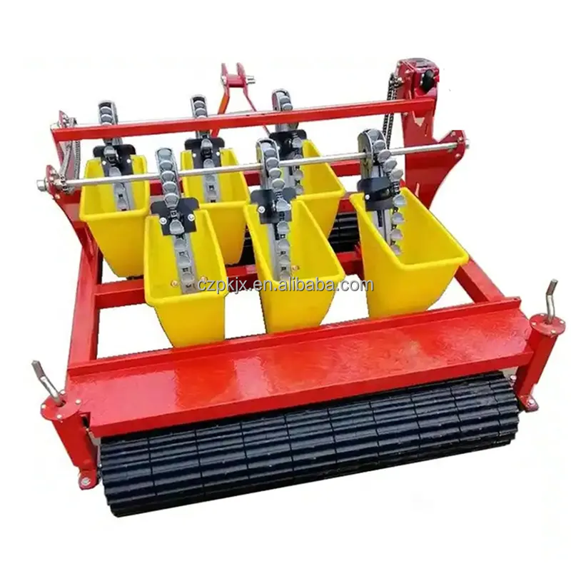 2 Rows 4 Rows Garlic Seed Seeder Planting Machine - High Productivity