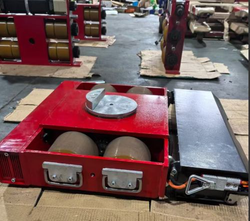 50 Ton Cargo Tank Electric Trolley Rigger for Heavy Duty
