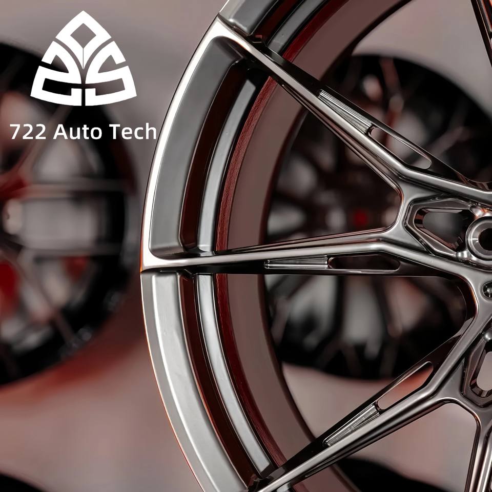 722Auto New Custom Deep Concave Multi Spoke Forged Wheels 5x112/114.3 ...