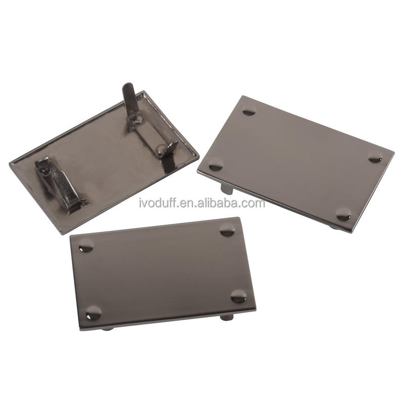 Newest Design Custom Metal Brand Logo Metal Clothing Handbag Labels ...