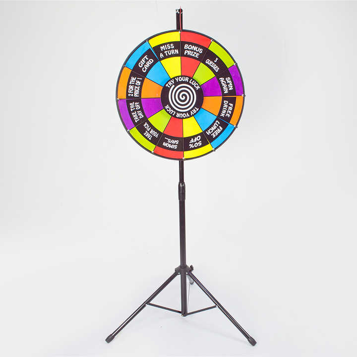 Dry Erase Lucky Draw Turntable Wheel - Roulette Prize Wheel