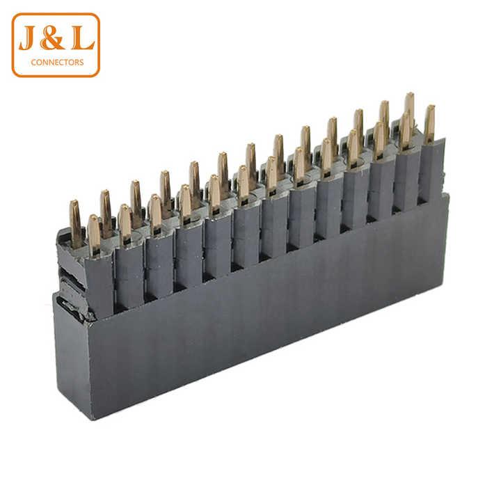 Factory Price 2.54mm Pitch Female Header with 2x13 Pins PCB Single Row ...